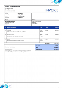 How To Create An Invoice