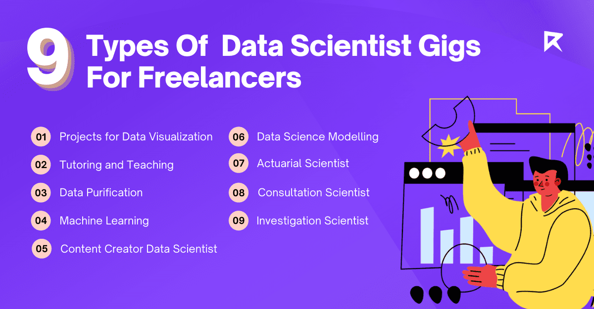 9 Types Of Data Scientist Gigs As A Freelancer