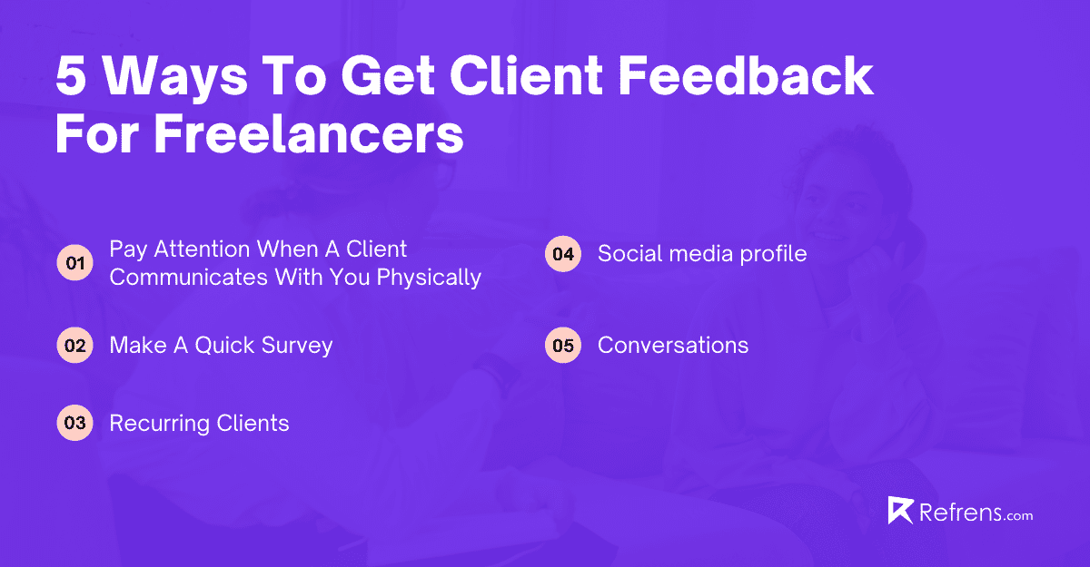 5 Ways To Collect Client Feedback As A Freelancer