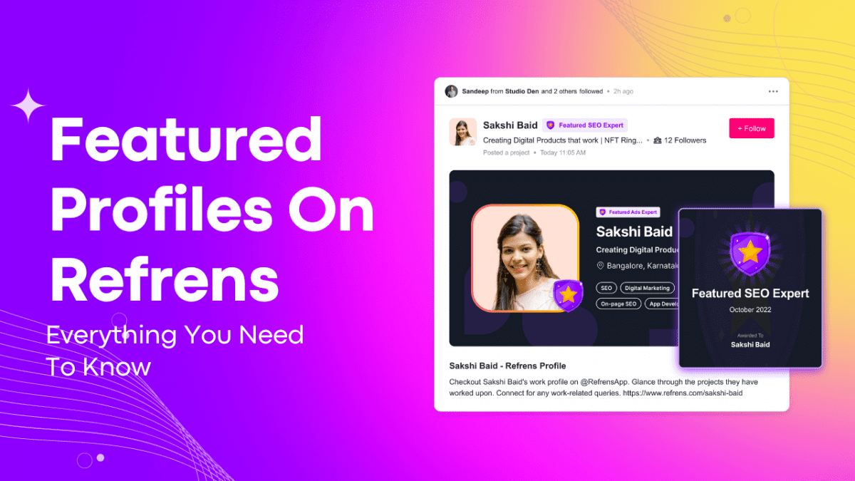 Featured Profiles On Refrens - Everything You Need To Know