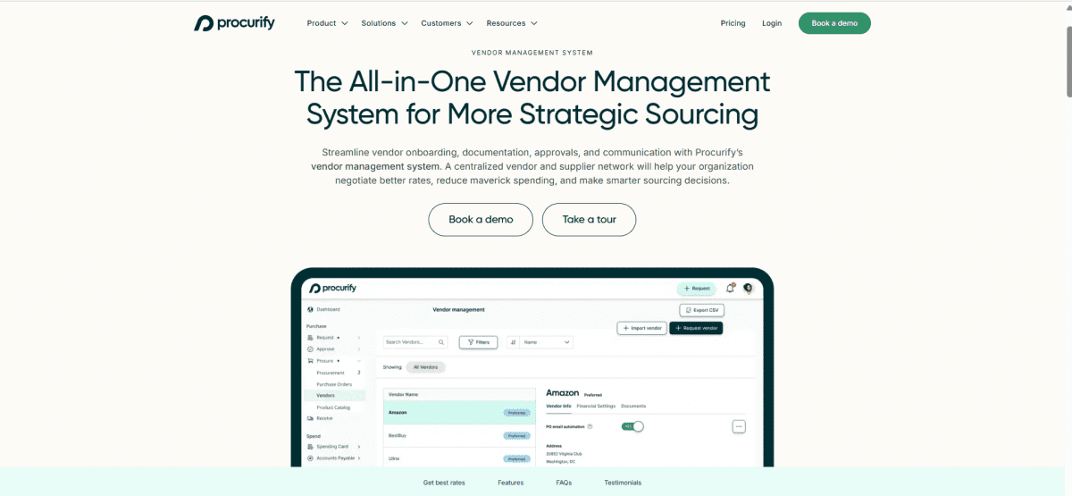 Best Vendor Management Software 2025 (Top Tools Compared)