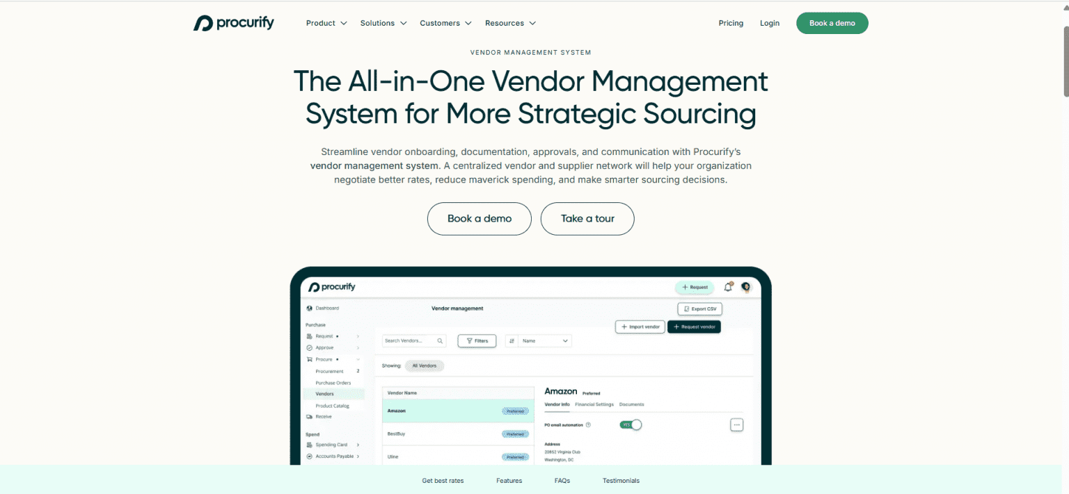 Best Vendor Management Software 2025 (Top Tools Compared)