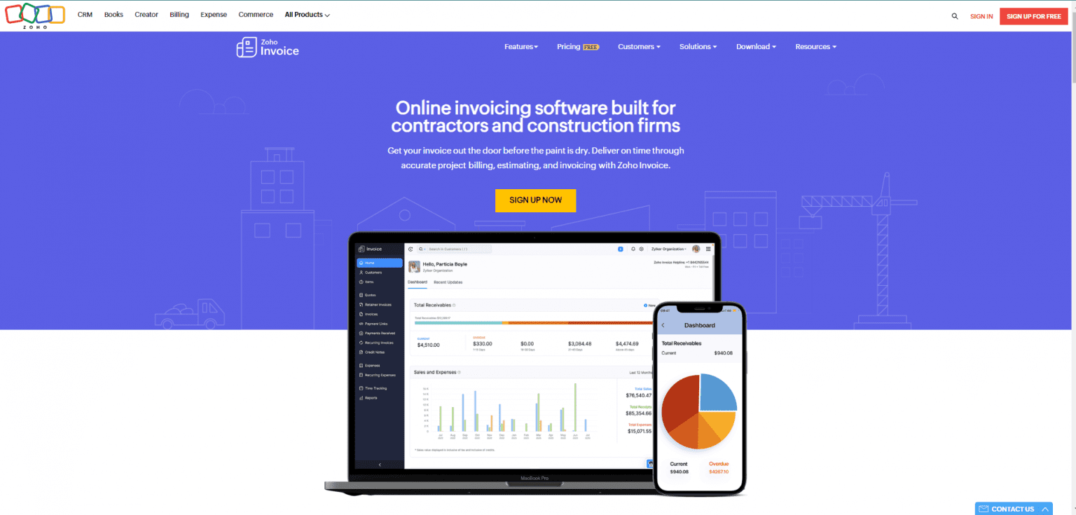 Top 11 Invoicing Software For Contractors (Updated 2024 List)