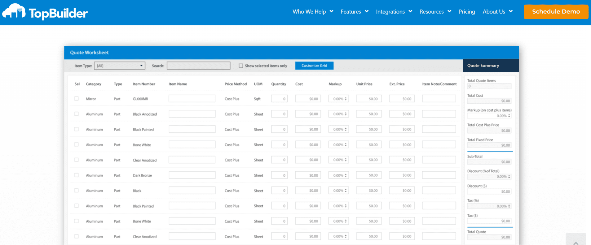 Top 10 Construction Quoting Software