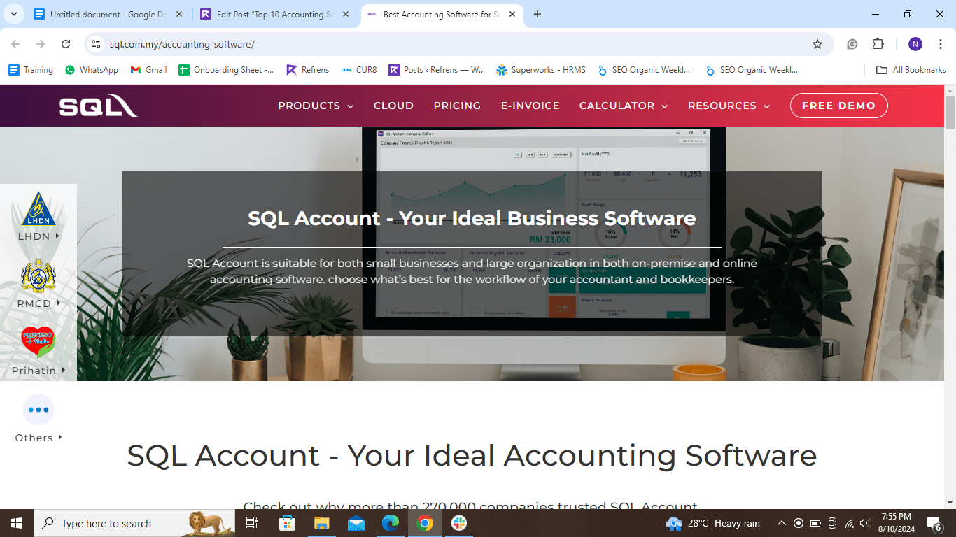 Top 10 Accounting Software in Malaysia: A Detailed Analysis