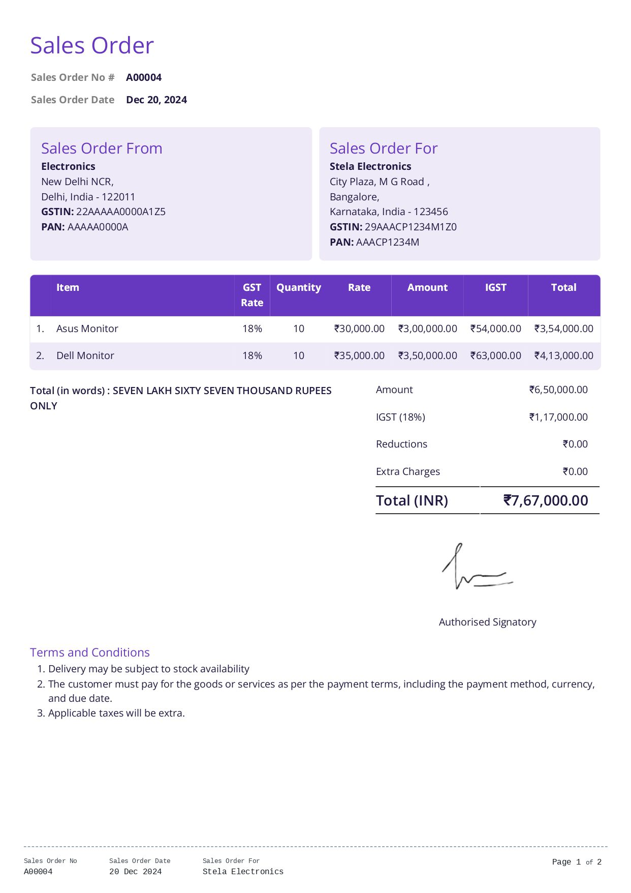 Sales Orders: A Comprehensive Guide